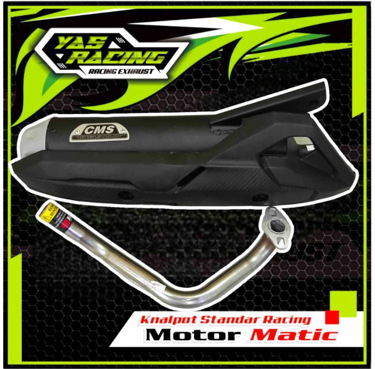 KNALPOT COPY CMS ZRC BASS ADEM BEAT SLENCER VARIO PNP BEAT VARIO FI BAS ...