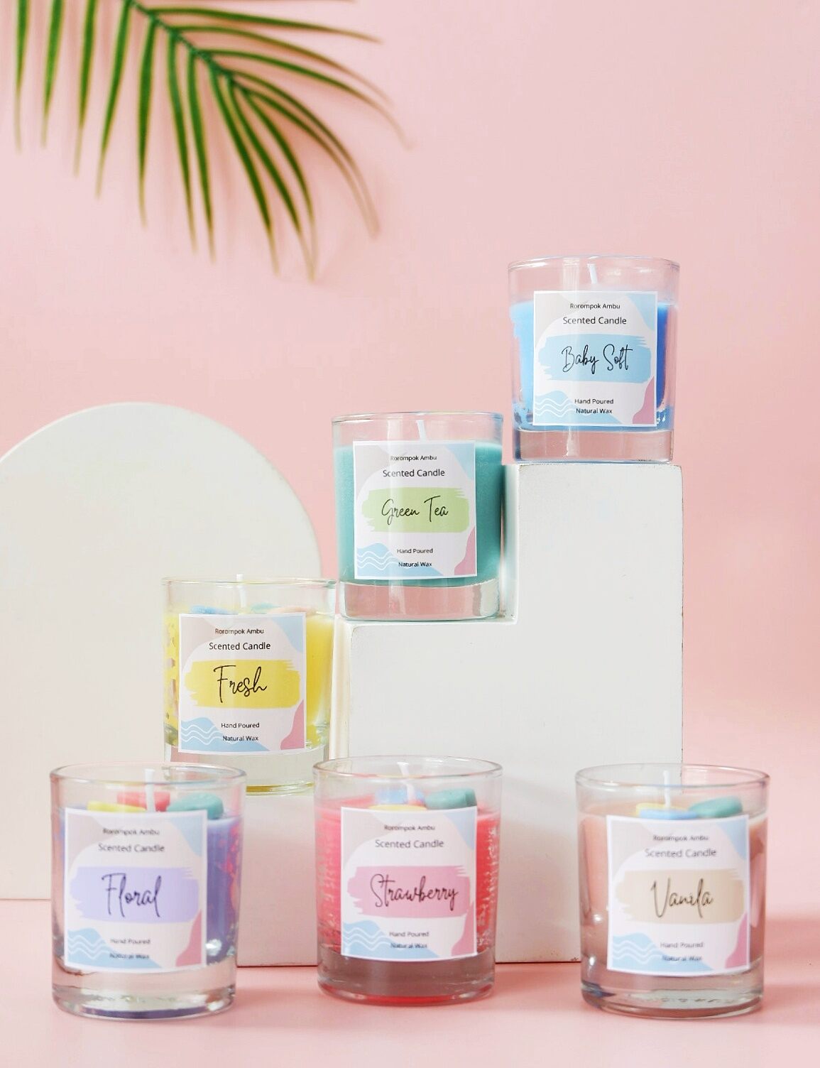 lilin aromaterapi / scented candle / aromatheraphy candle / lilin wangi ...