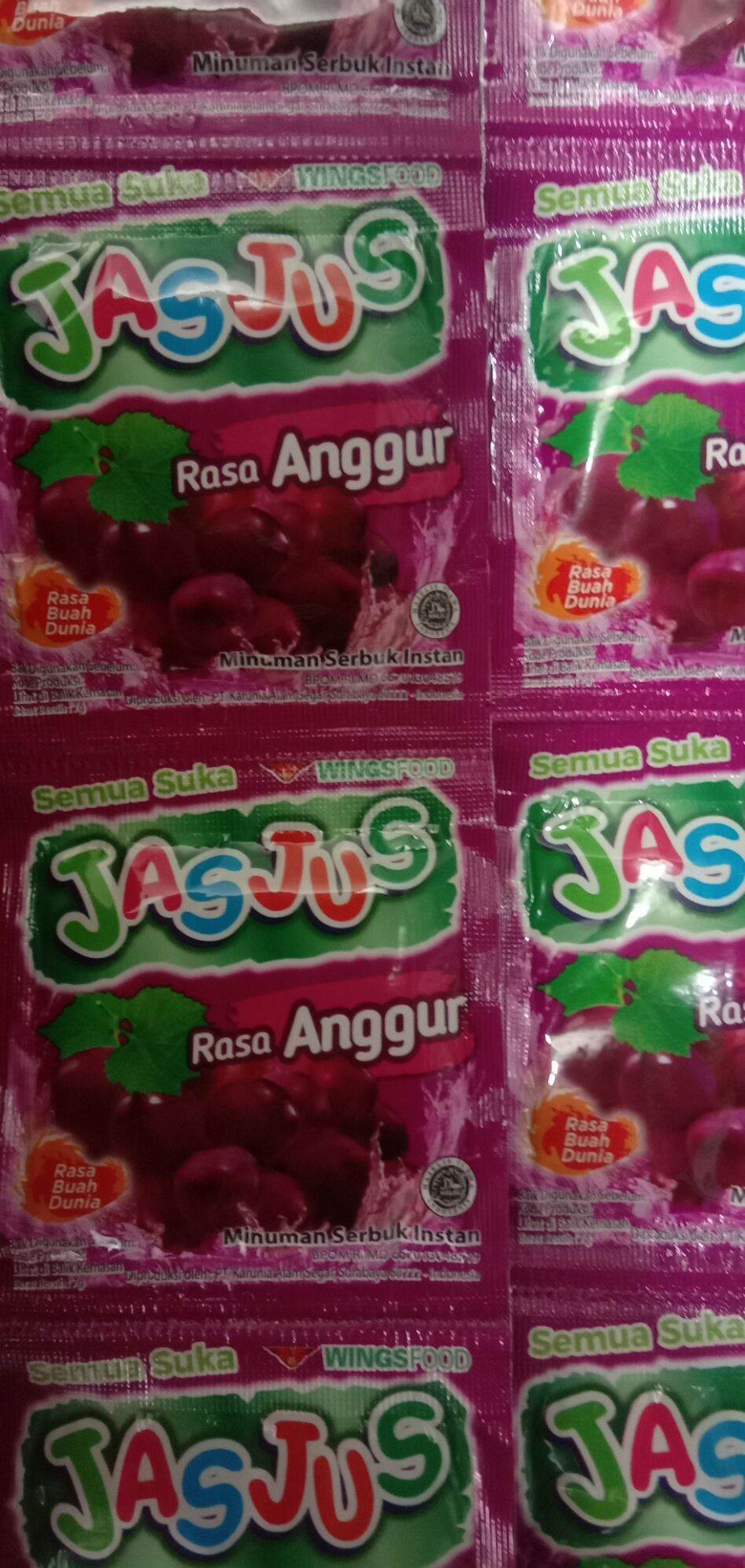 Jasjus Anggur 1 renceng isi 10 pcs | Lazada Indonesia