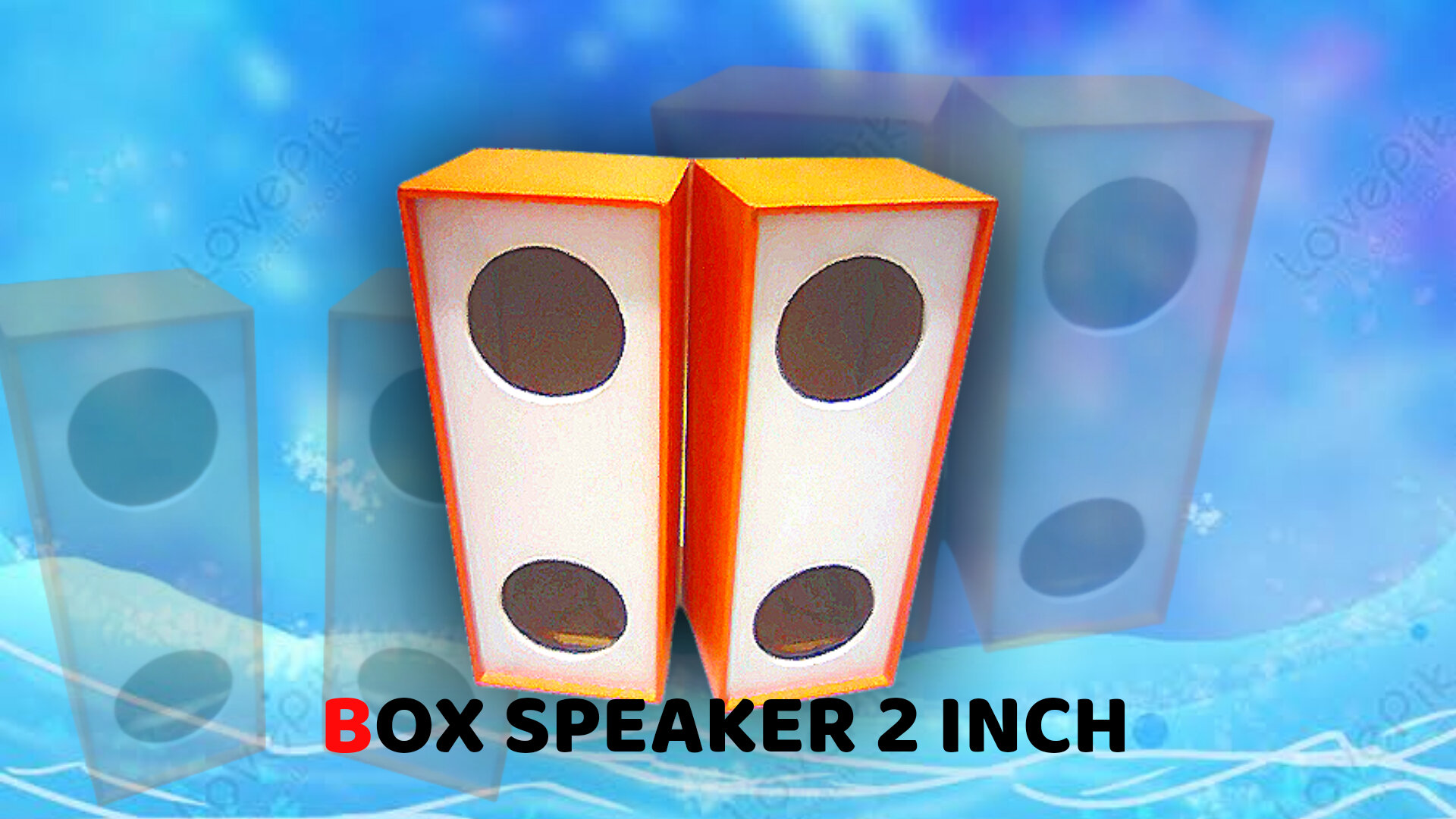 Box Speaker 2 inch dobel | Lazada Indonesia