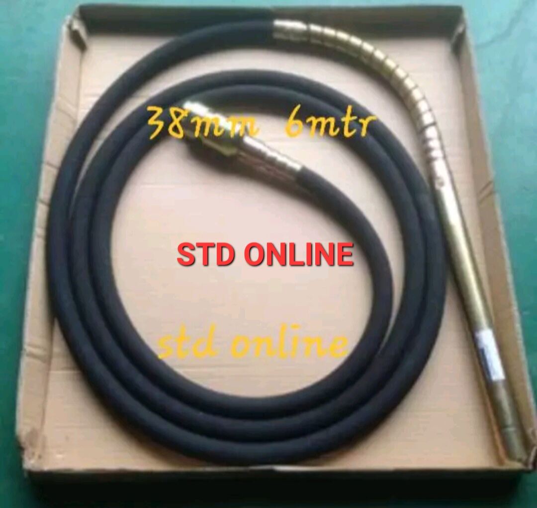 Selang concrete Vibrator Matrix 6 meter coran semen 38mm x 6m matrix ...