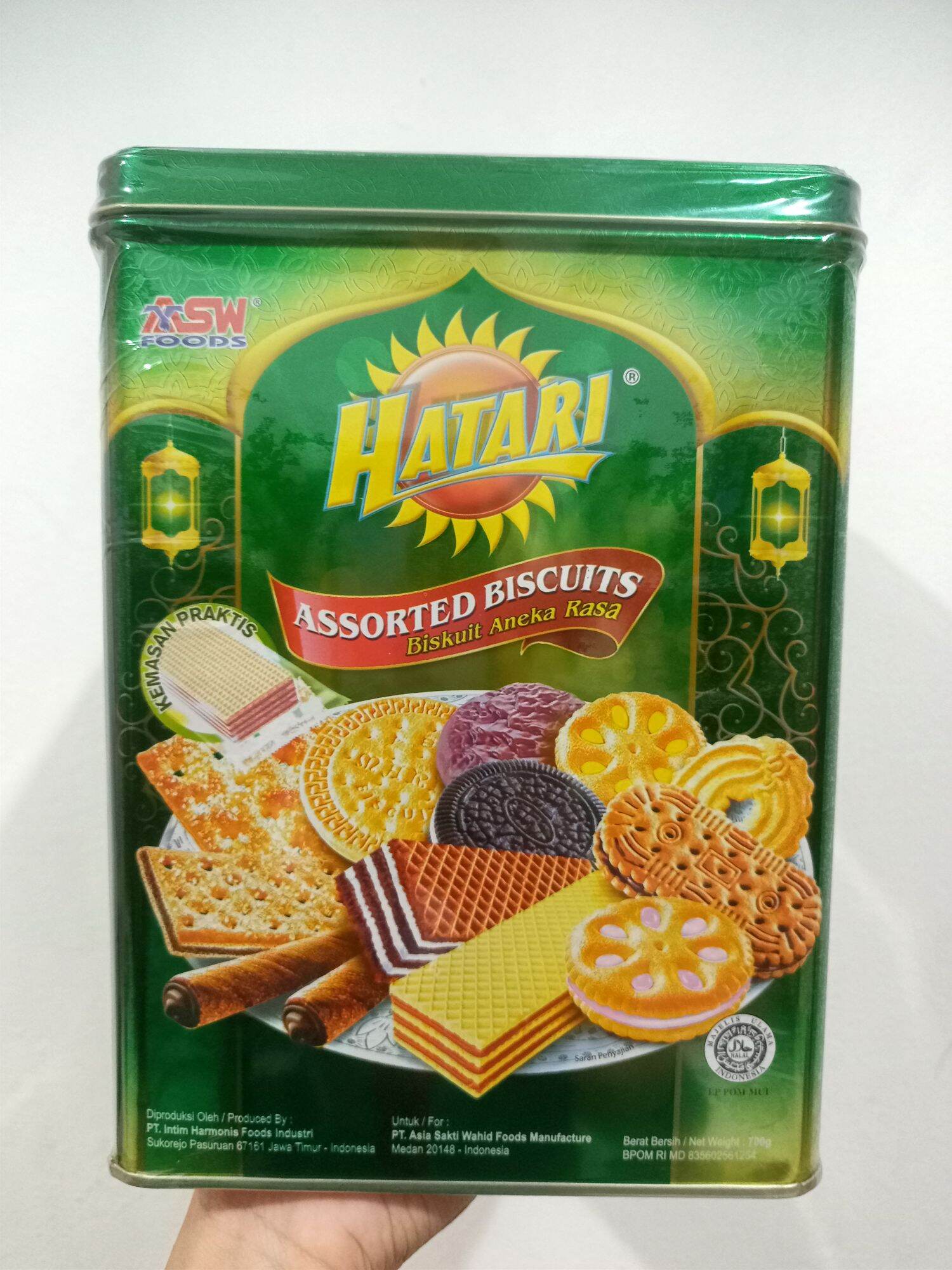 Hatari Asorted Biscuit Aneka Rasa/700 gr | Lazada Indonesia