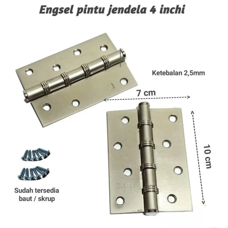 engsel pintu 4 inch besi | Lazada Indonesia