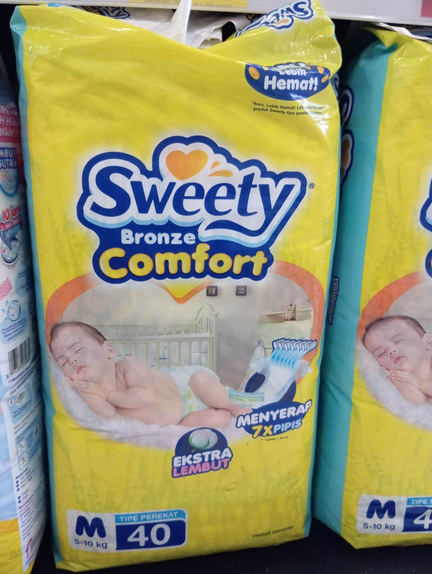SWEETY DIAPER M40 PEREKAT | Lazada Indonesia