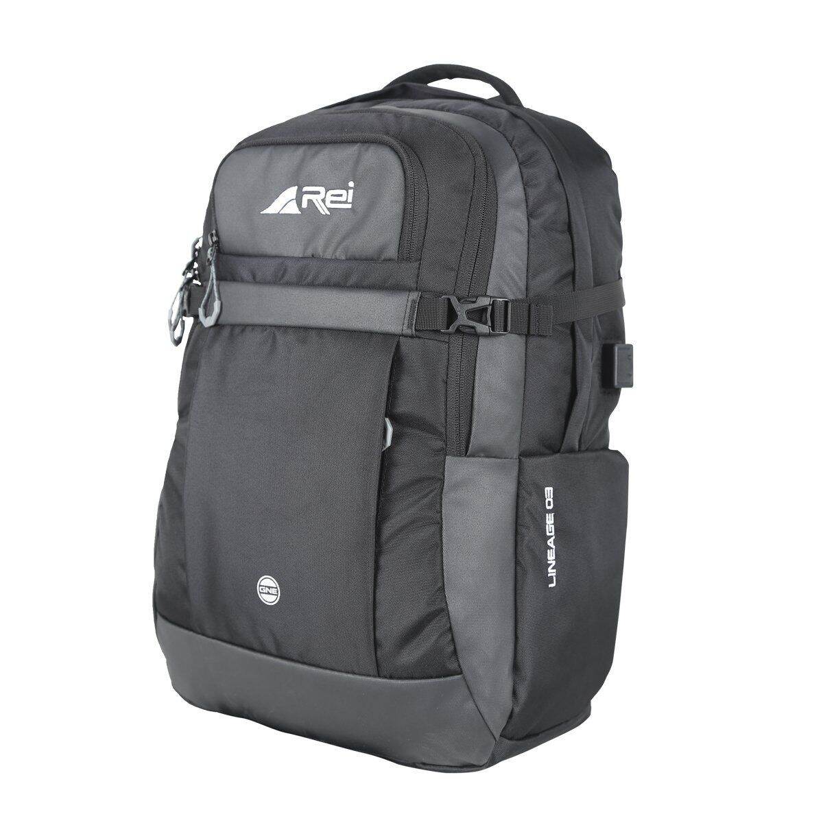 Tas Ransel Arei Lineage 03+USB+GLASSES Case / Tas laptop Rei / Tas ...