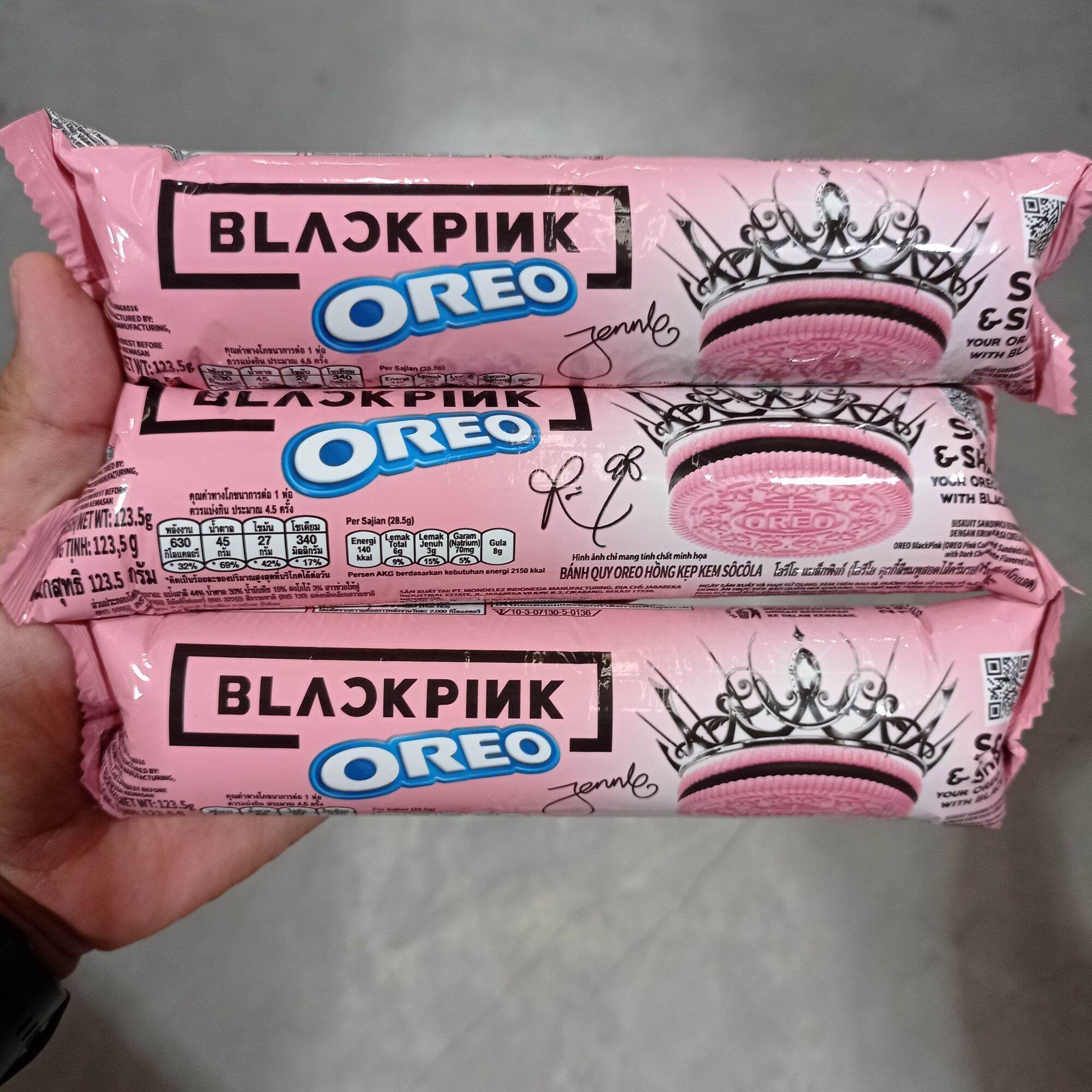 OREO BLACKPINK COOKIE, 123.5G LIMITED EDITION | Lazada Indonesia