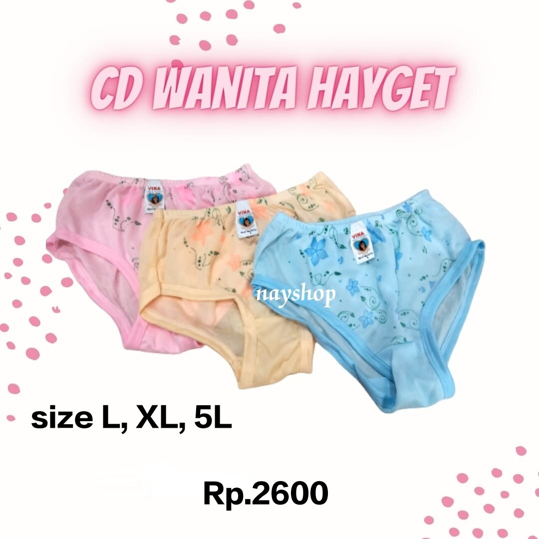 cd vina/celana dalam menstruasi haid/cd jadul hyget | Lazada Indonesia