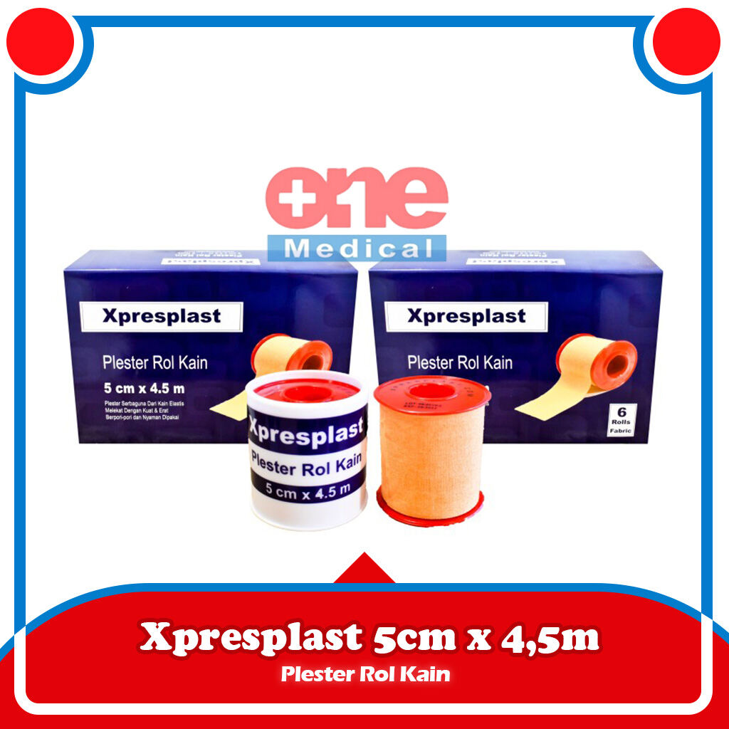 Plester Luka Roll - Plester Rol Kain First Aid 5cm x 4.5m Xpresplast | Lazada Indonesia