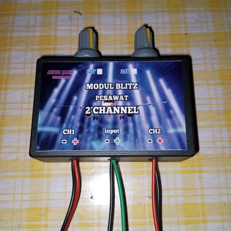 Modul LED Genit pesawat 2 Channel 2 Potensio 12V 24V. | Lazada Indonesia
