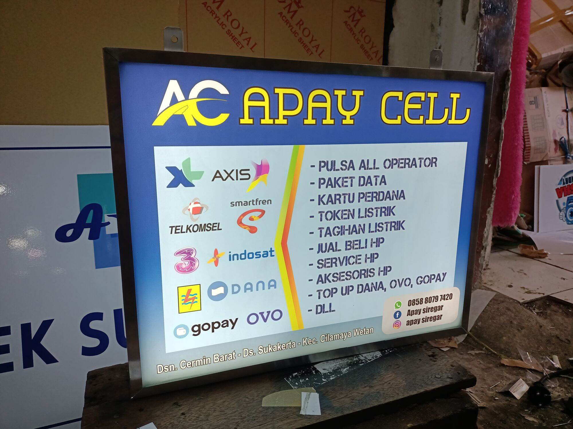 NEON BOX 30x40 | Lazada Indonesia