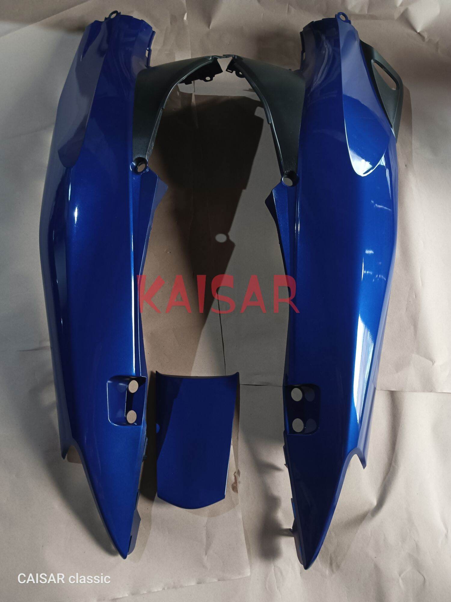 cover body Honda karisma x 125 warna biru | Lazada Indonesia