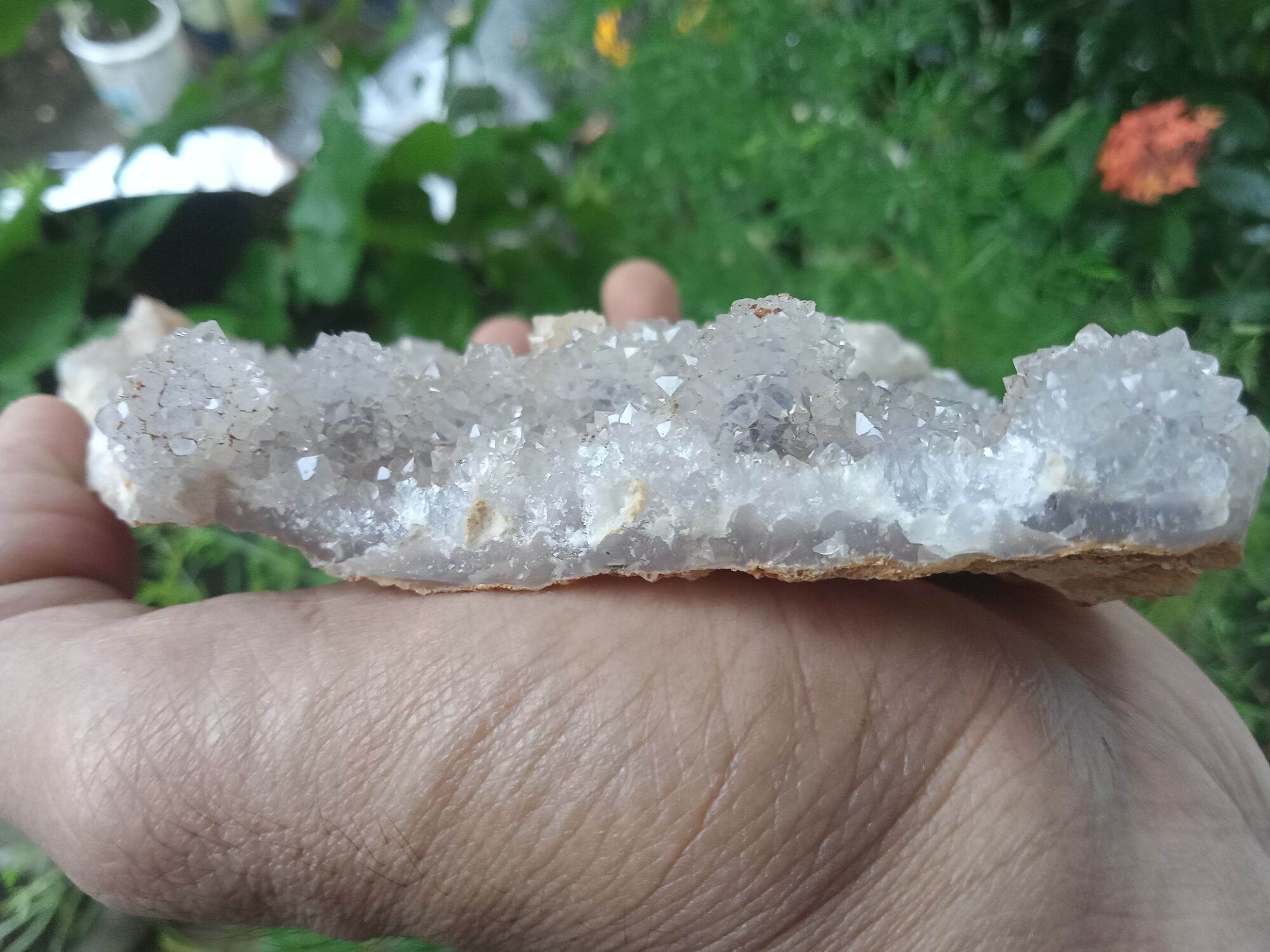 💎 Batu Kristal Druzy / Pasir intan ( Rough Permata Natural Quartz ...