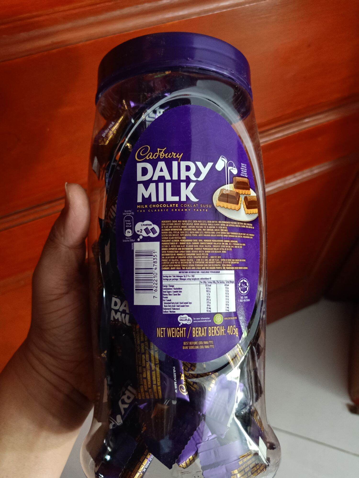CADBURY DAIRY MILK Jar COKLAT cemilan | Lazada Indonesia