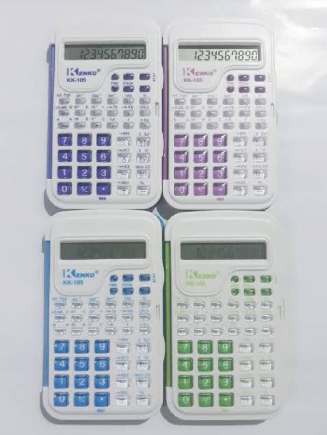 KENKO KK 105 Kalkulator Sekolah Ilmiah / Scientific Calculator KK105 ...