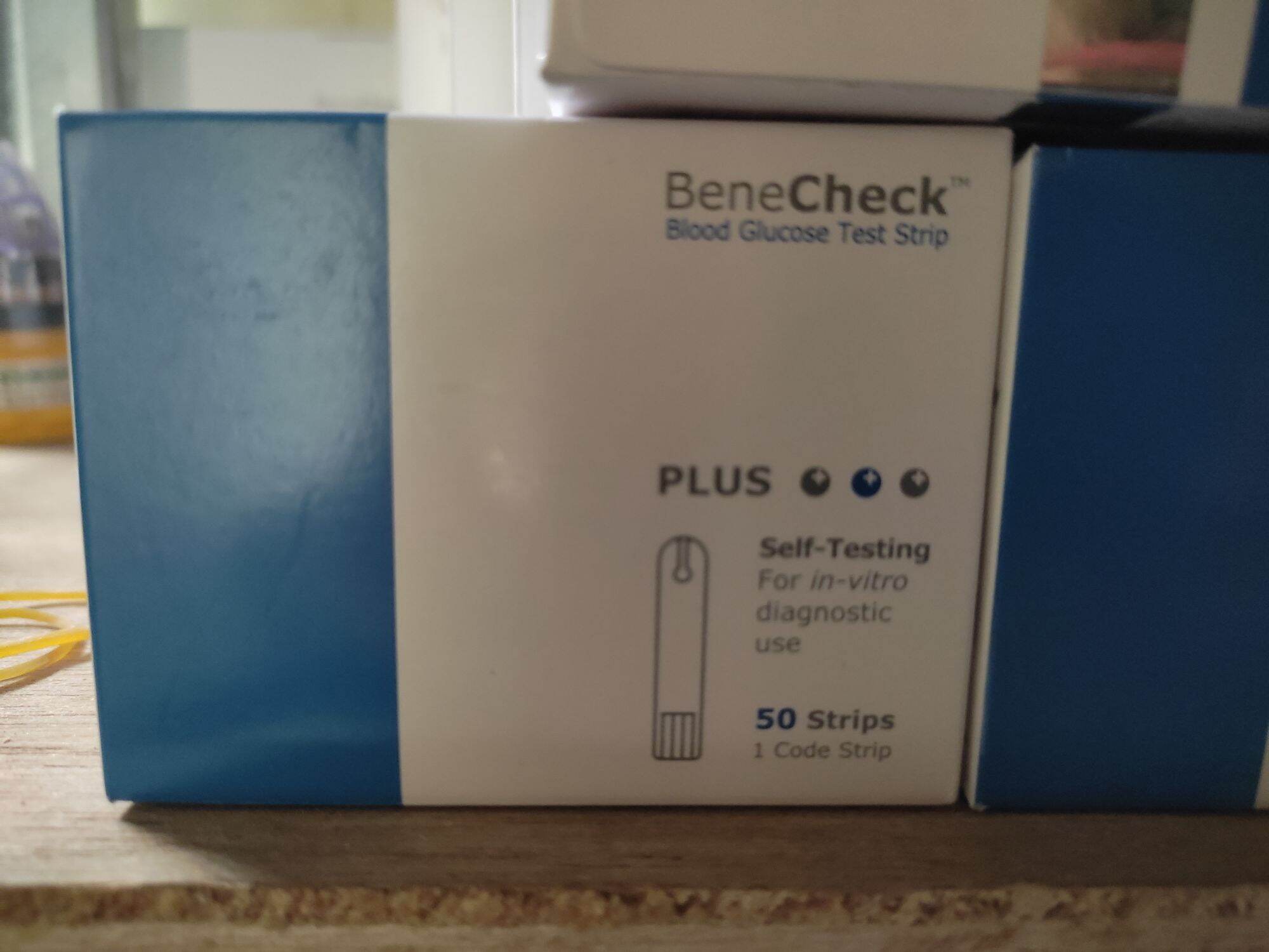 Strip Benecheck PLUS gula ED 2024.03 , Stik Plus Gula | Lazada Indonesia