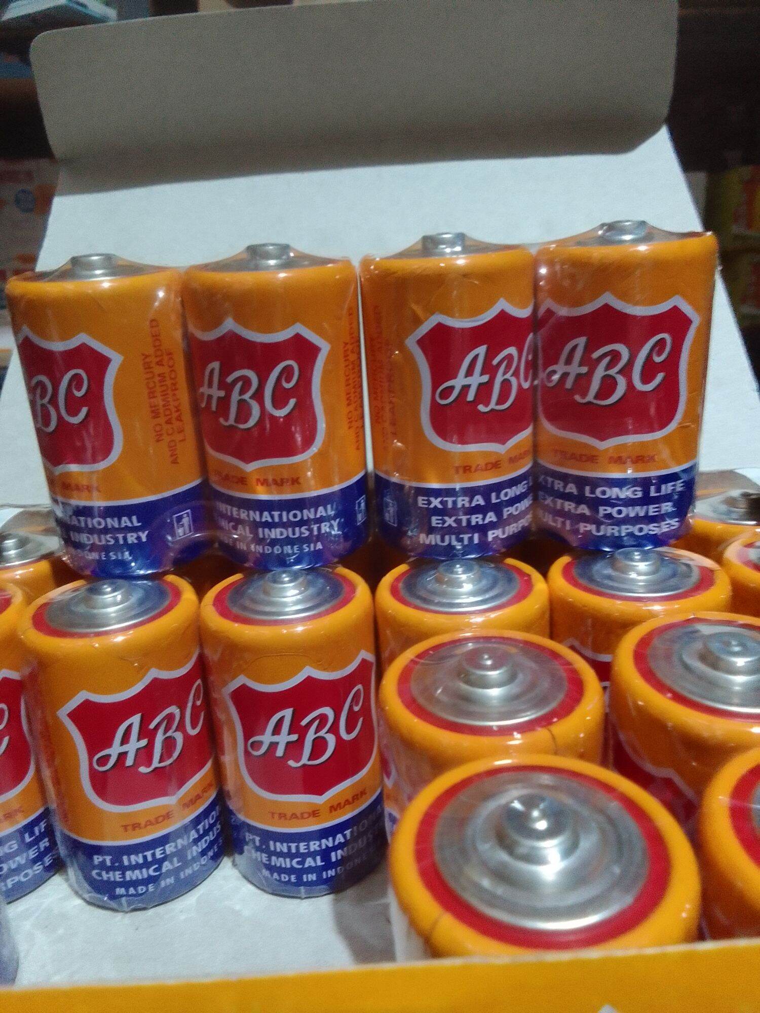 batu batre ABC besar 4 pcs | Lazada Indonesia