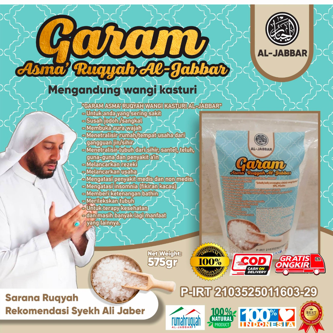 garam ruqyah garam asma buka aura pelaris usaha | Lazada Indonesia