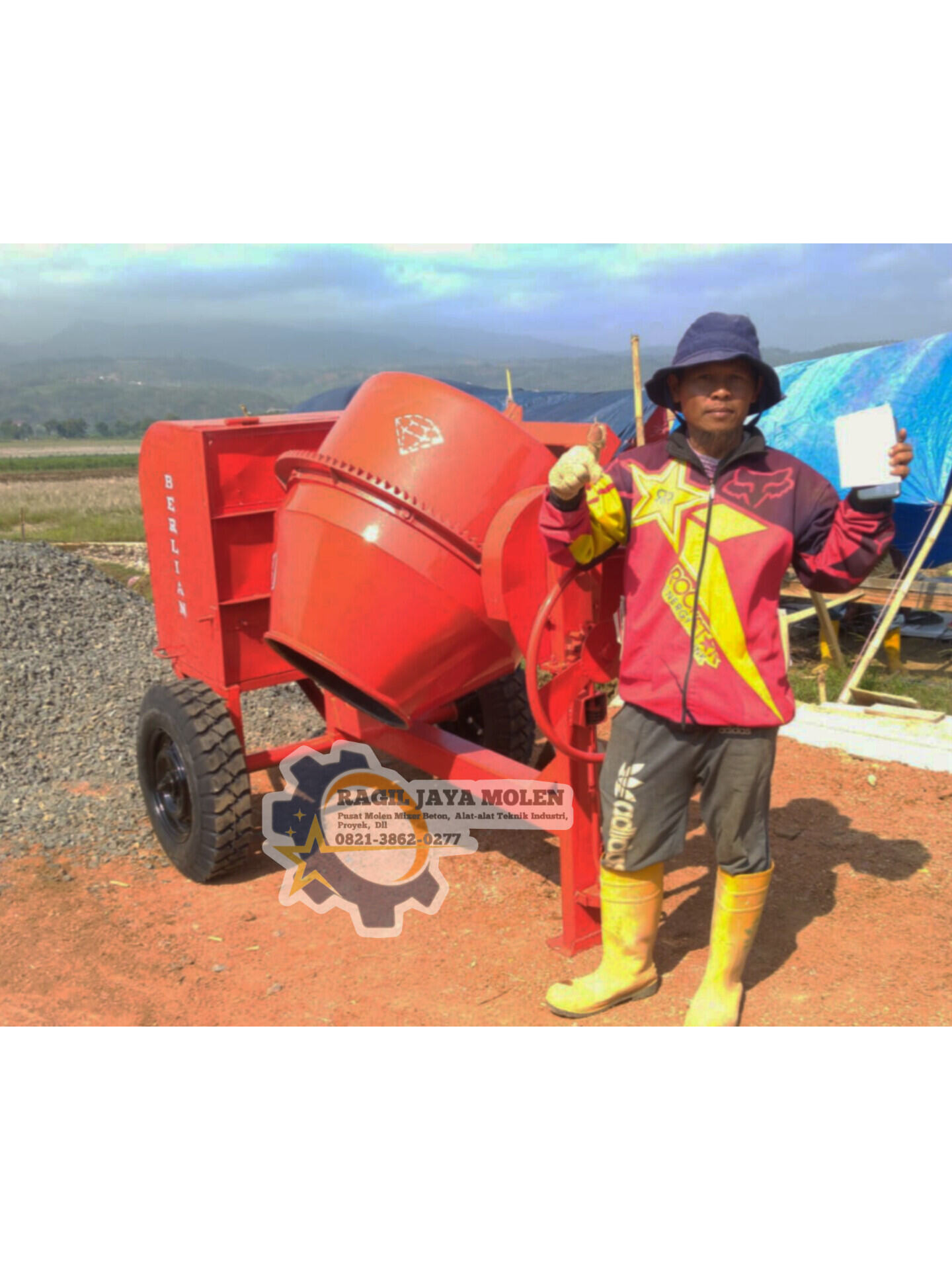 Mesin Molen Cor Beton Semen / Molen Cor Beton Semen / Beton Molen Cor ...