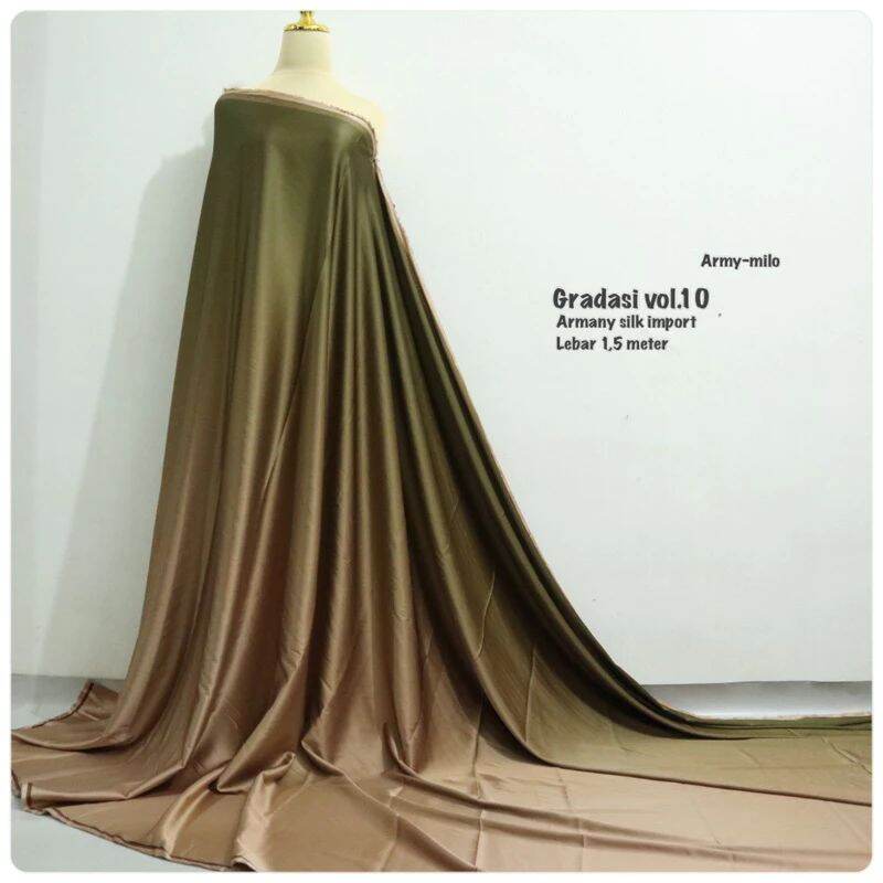 Kain silk gradasi | Kain bridesmaid | Silk Gradasi | Harga persetengah ...