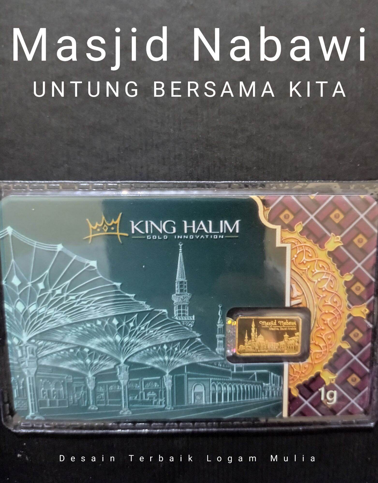 Logam Mulia King Halim 1 Gram | Lazada Indonesia