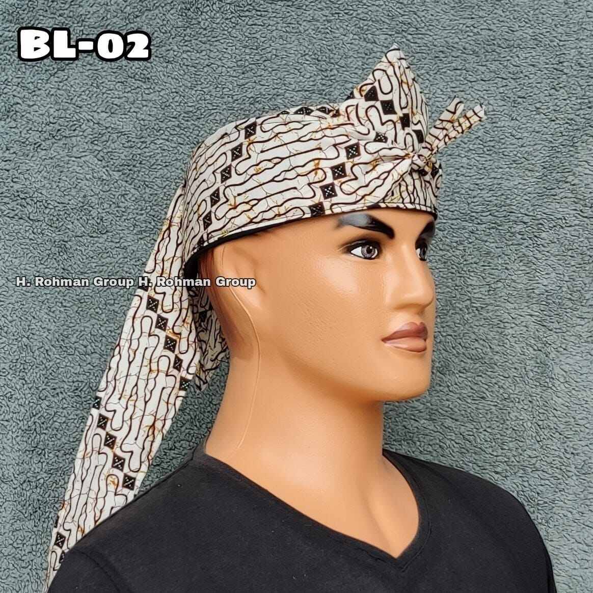 Iket Kepala Sunda Motif Batik Blangkon Totopong Mahkuta Wangsa Udeng ...