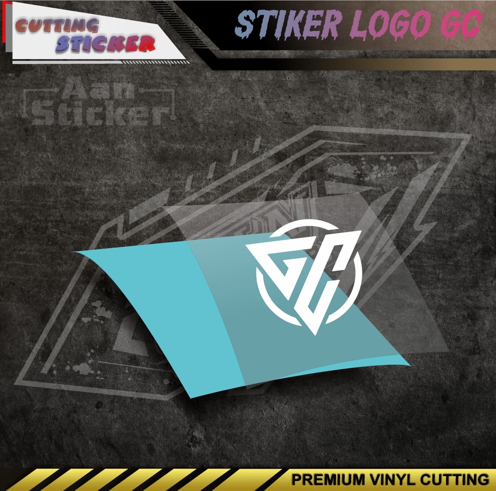 stiker Logo GC stiker cutting | Lazada Indonesia