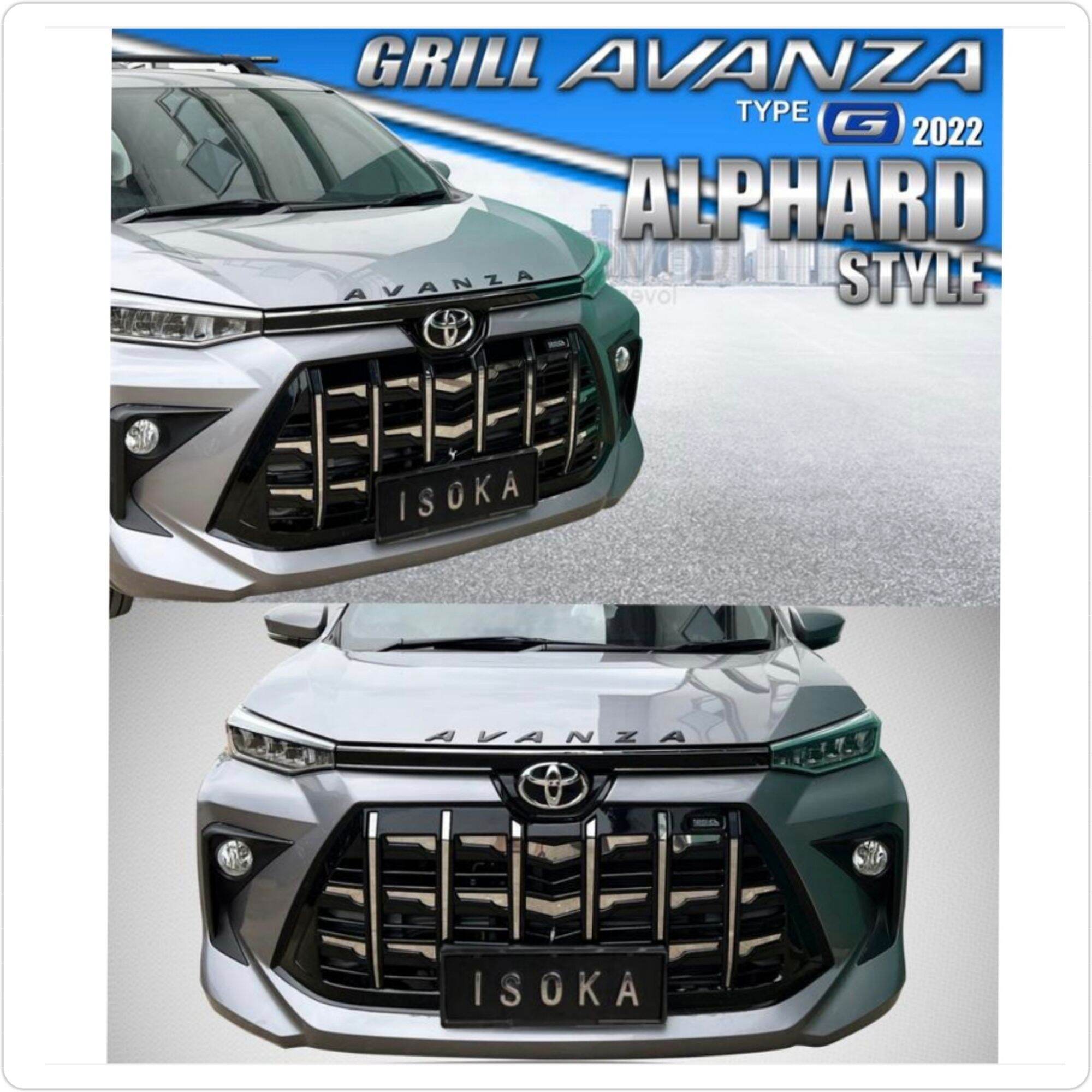 Front Grill Avanza 2022 Model Alphard | Lazada Indonesia