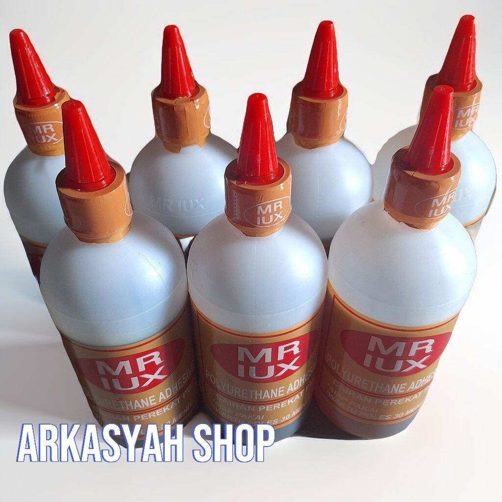 LEM MR LUX PU 1/2KG 7 BOTOL (LEM CROT LEM MADU LEM BUSA LEM KAYU ...