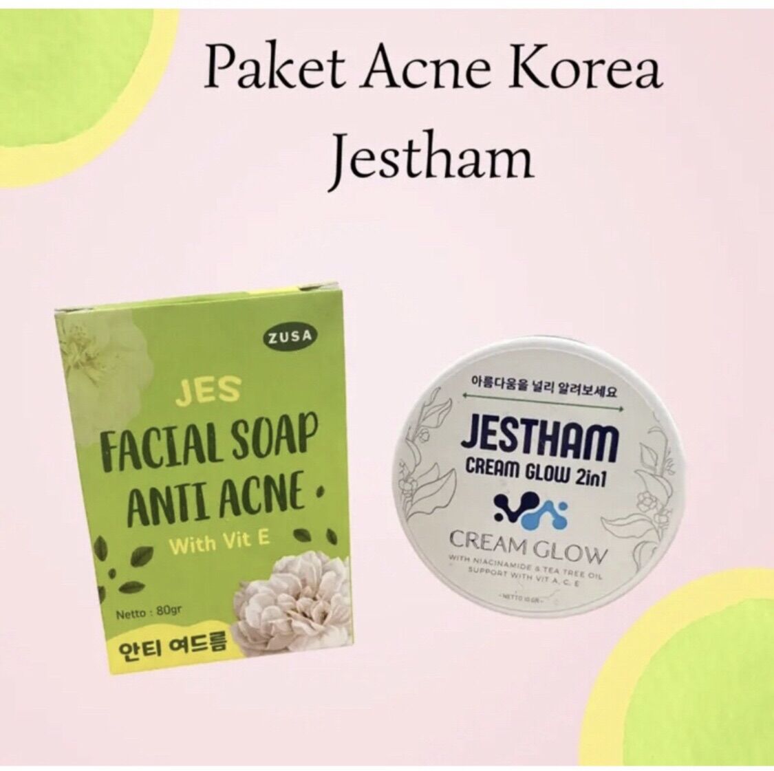PAKET ACNE KOREA JESTHAM | Lazada Indonesia