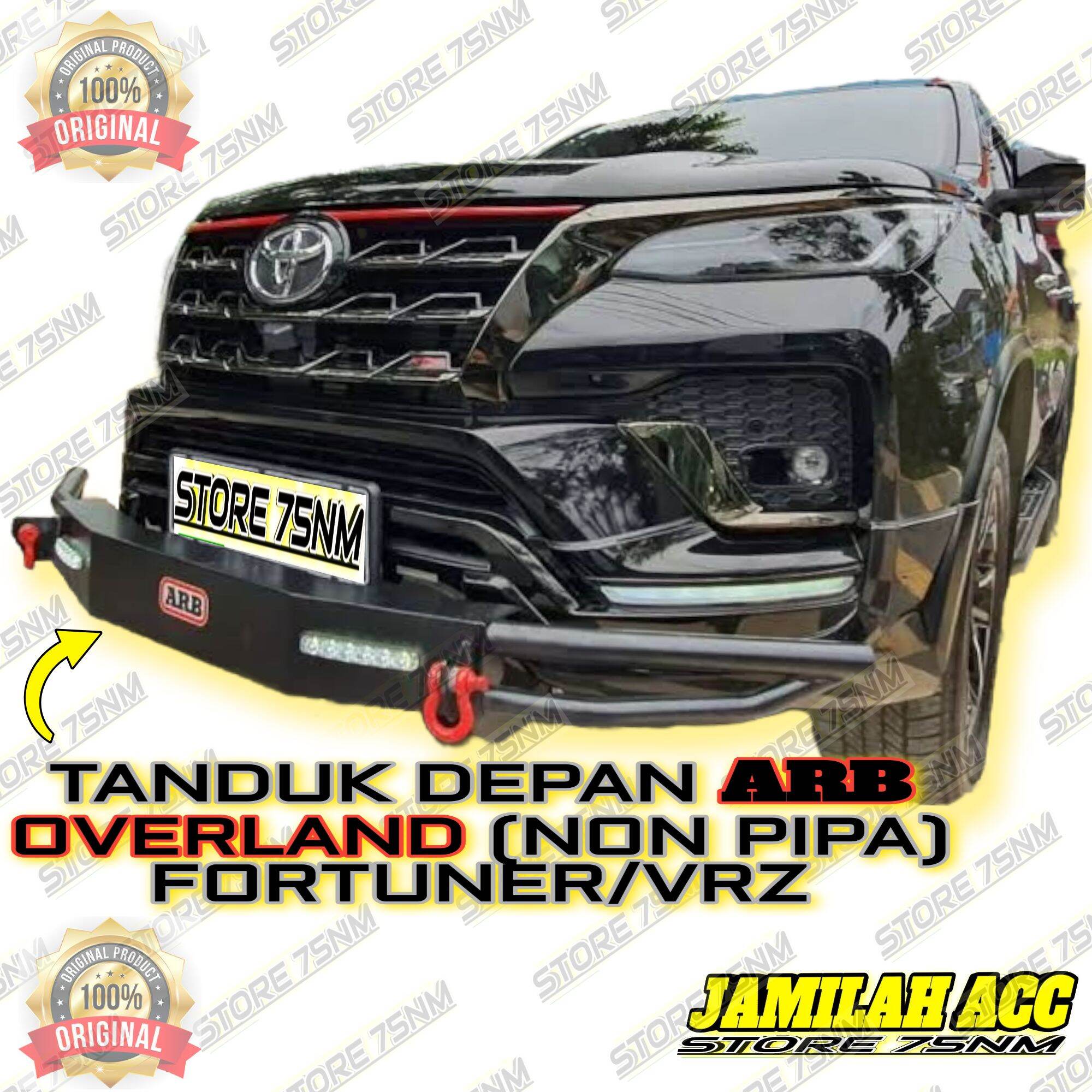 Tanduk Bumper Depan Front Bumper Guard OVERLAND LV1 FORTUNER VRZ ...