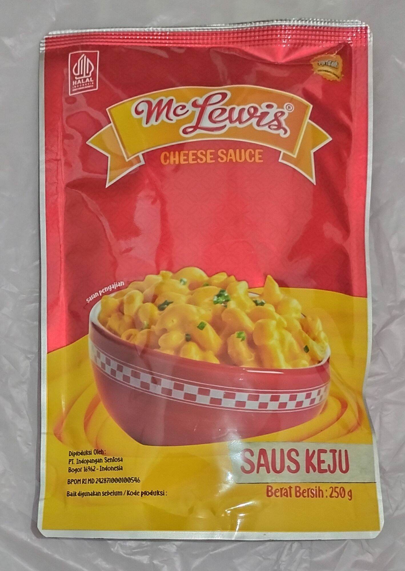 Mc Lewis Saos CHEESE - 250g | Lazada Indonesia