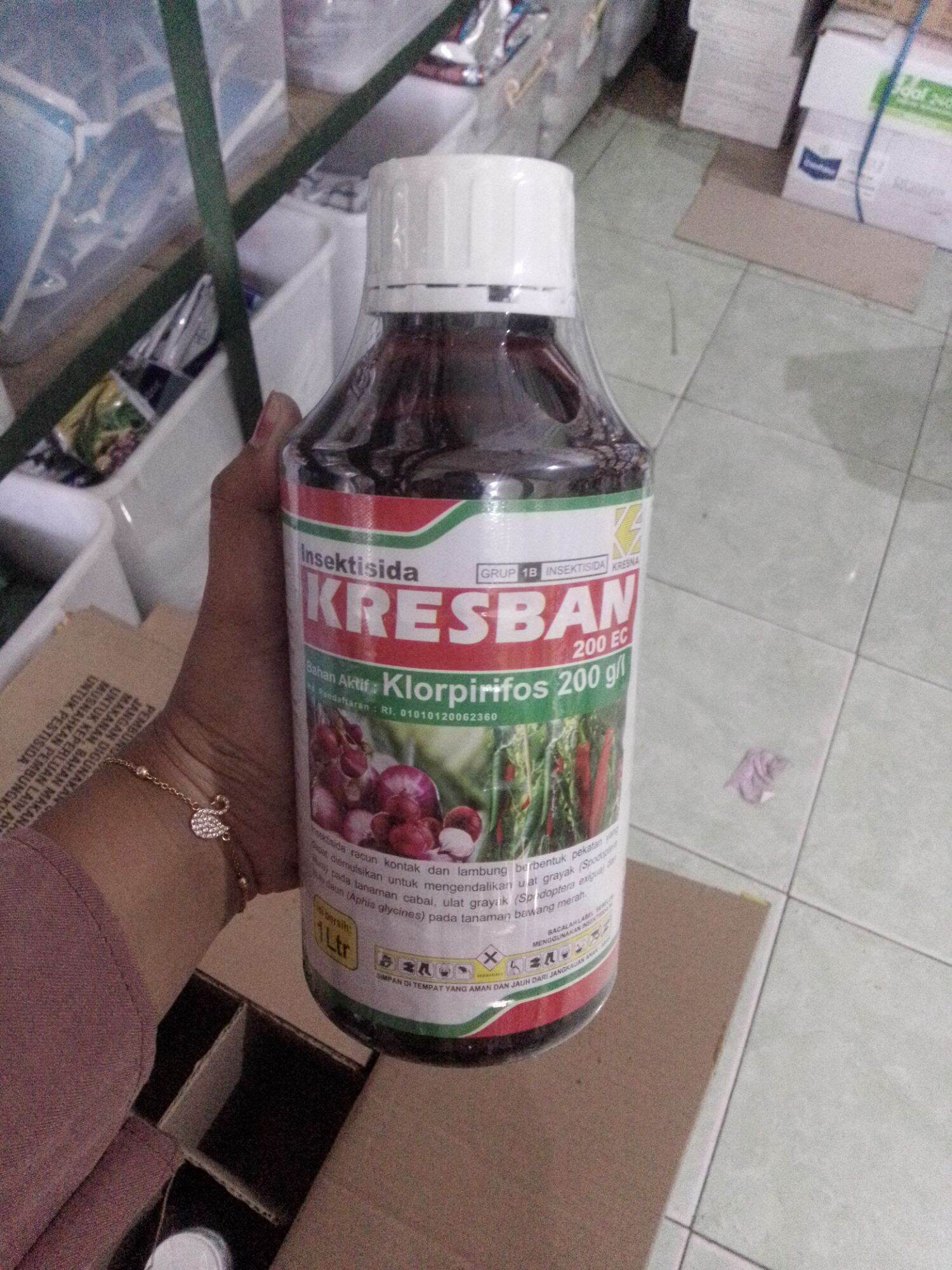 Kresban 1 liter insektisida sejenis dursban | Lazada Indonesia
