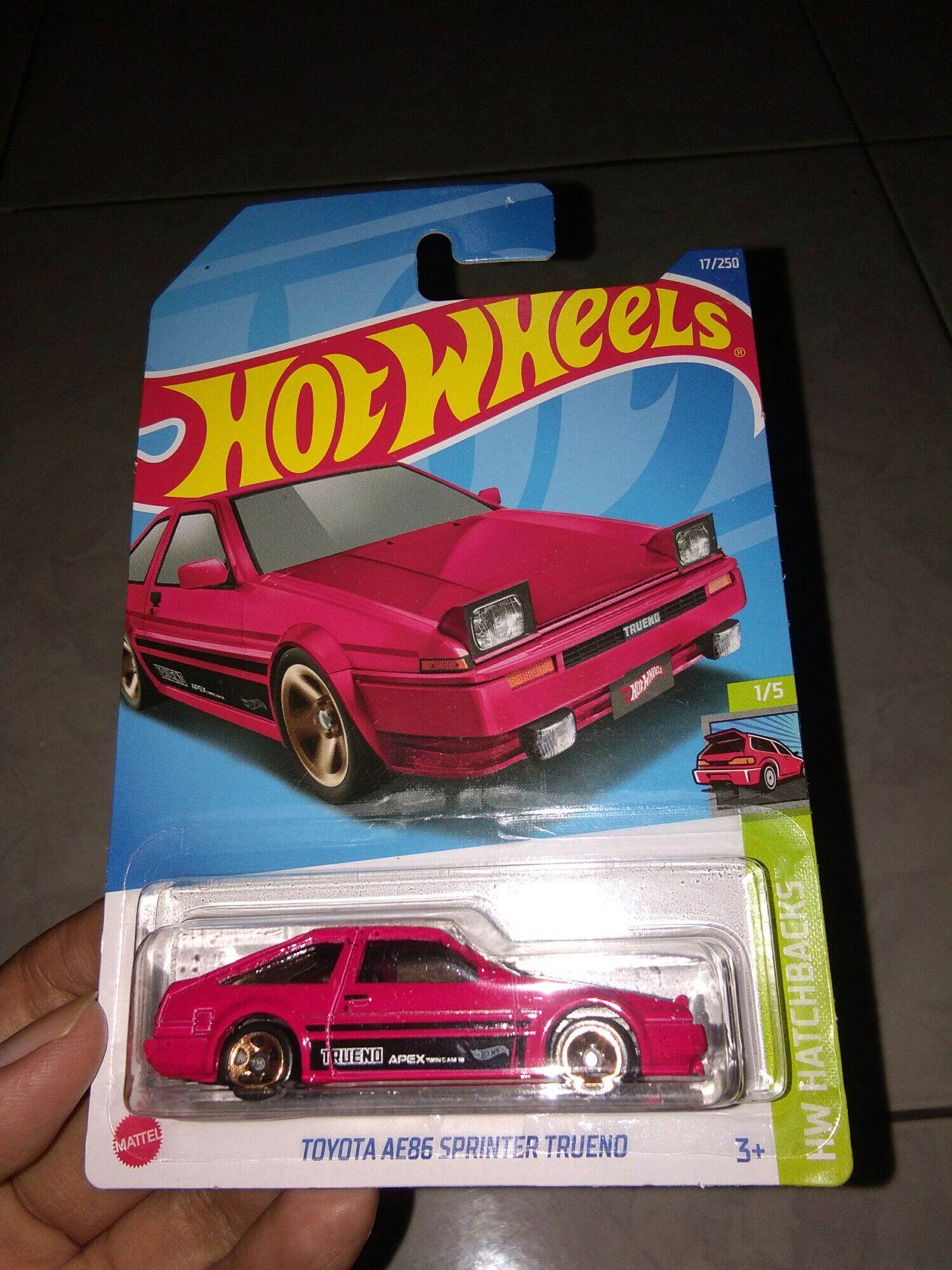 Hot wheels TOYOTA AE86 SPINTER TRUENO MERAH | Lazada Indonesia