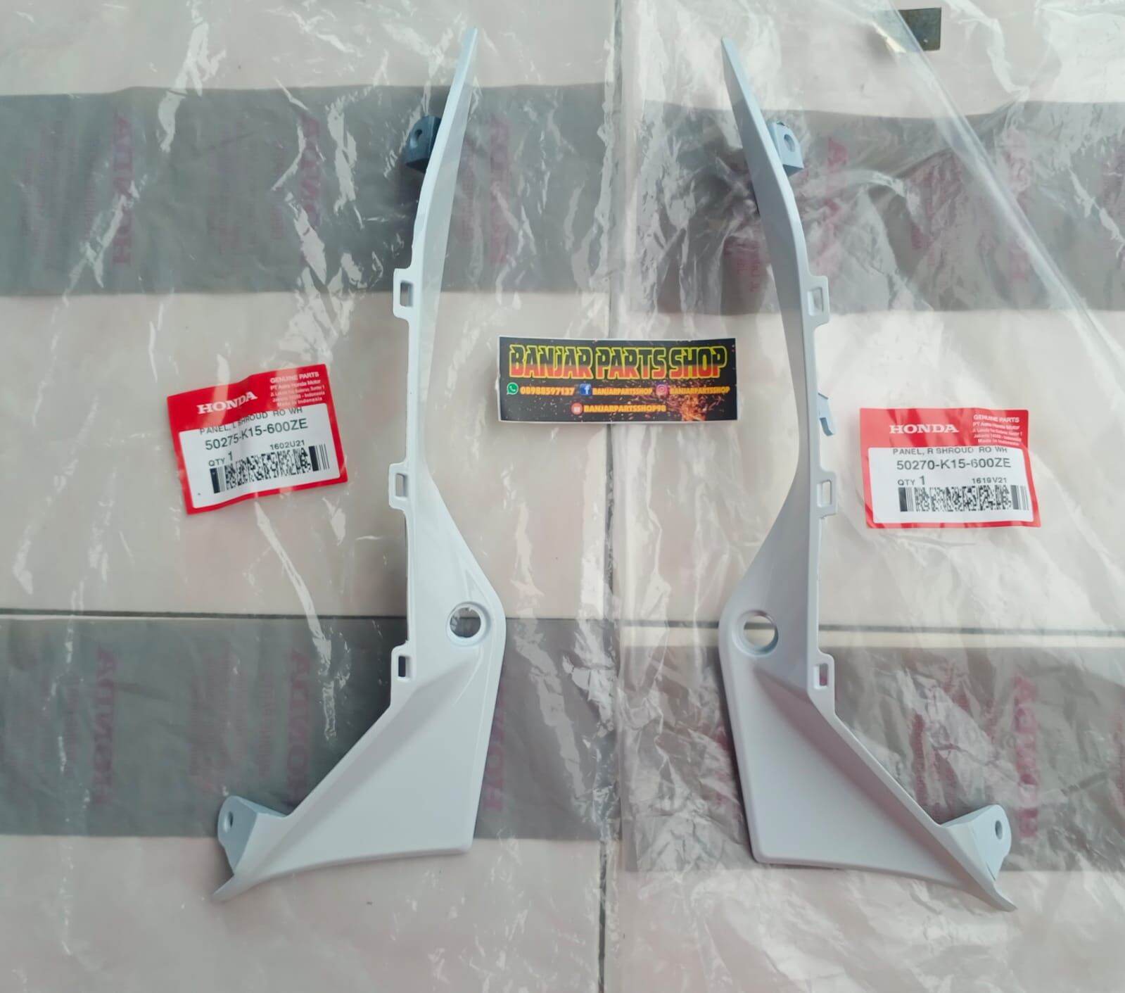 PANEL SHROUD CB150R LED V23 50270K15600ZE 50275K15600ZE SAMBUNGAN SAYAP ...