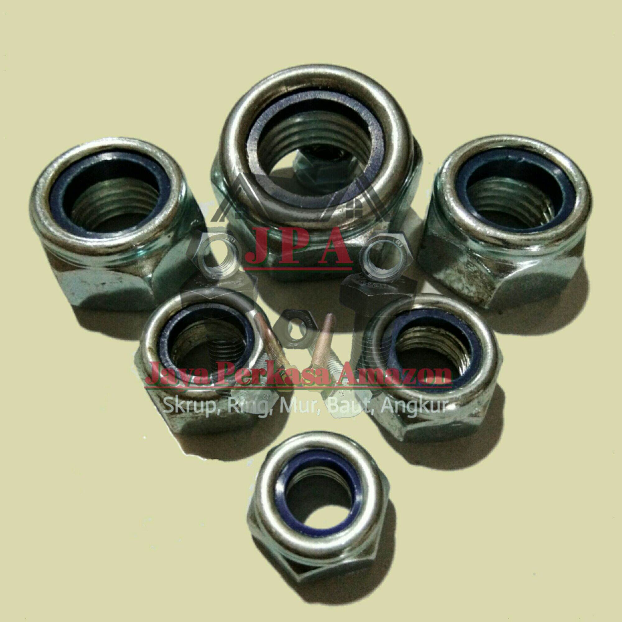 Mur Nylon / Lock Nut M30 Pitch 3,0 Kunci Pas 46(3pcs) | Lazada Indonesia