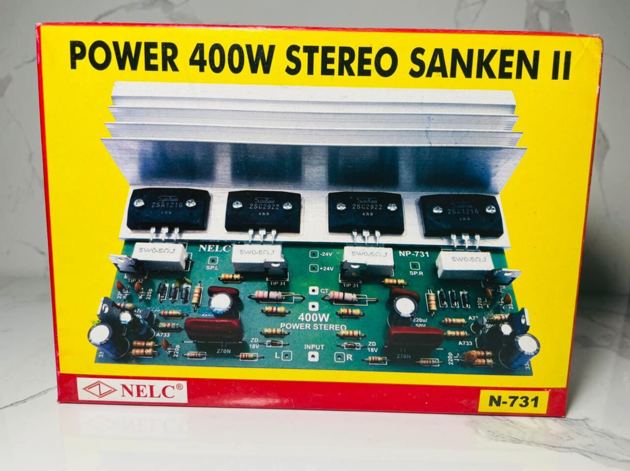 Kit Power Amplifier 400 Watt Stereo NELC N - 731 | Lazada Indonesia