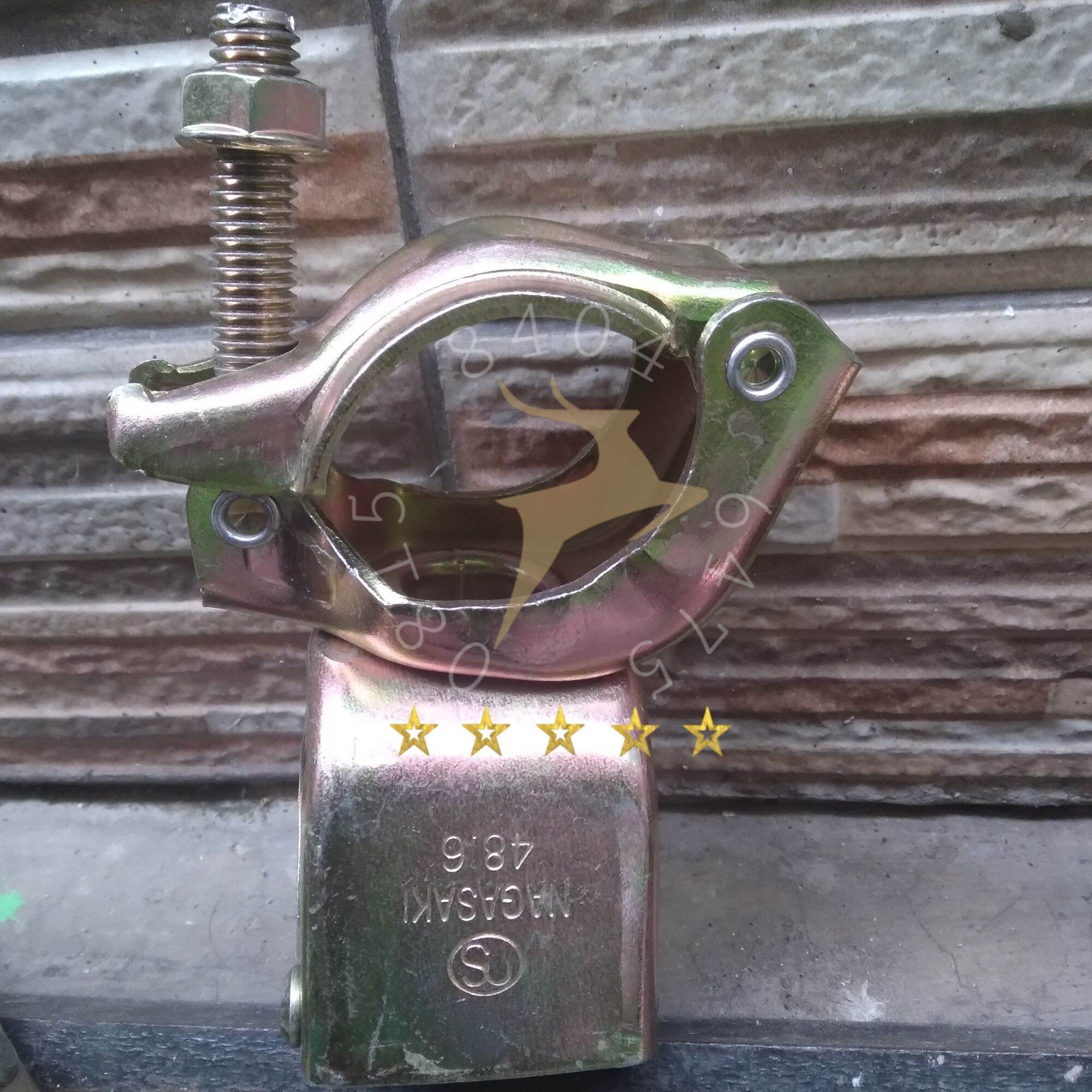 Klam Antar Pipa 1,5 inch Swivel Clamp Scafolding klam pipa bisa berputa ...