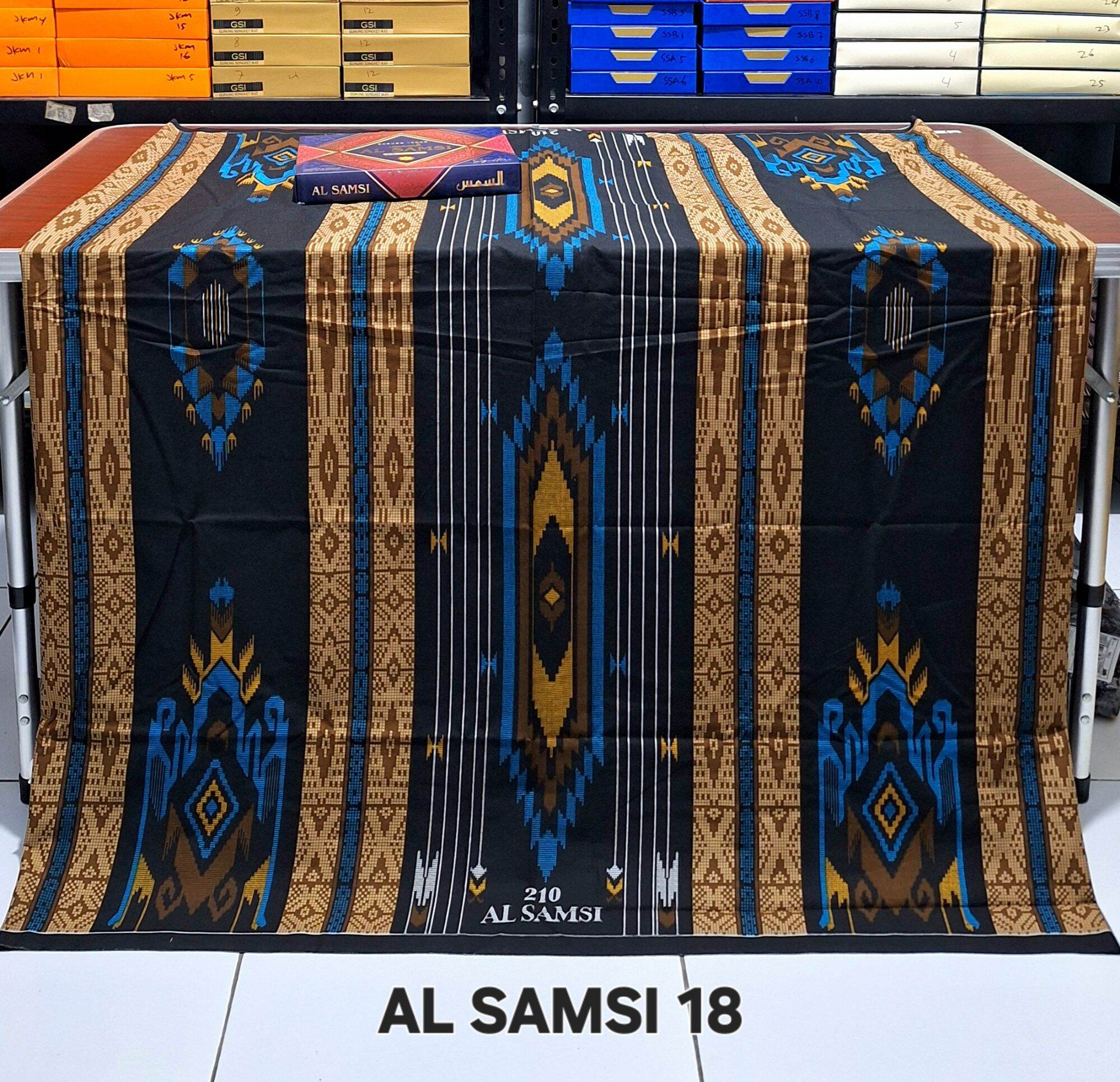SARUNG AL SYAMSI AL SAMSI AS SAMSI SIGNATURE MOTIF BHS TERBARU | Lazada ...