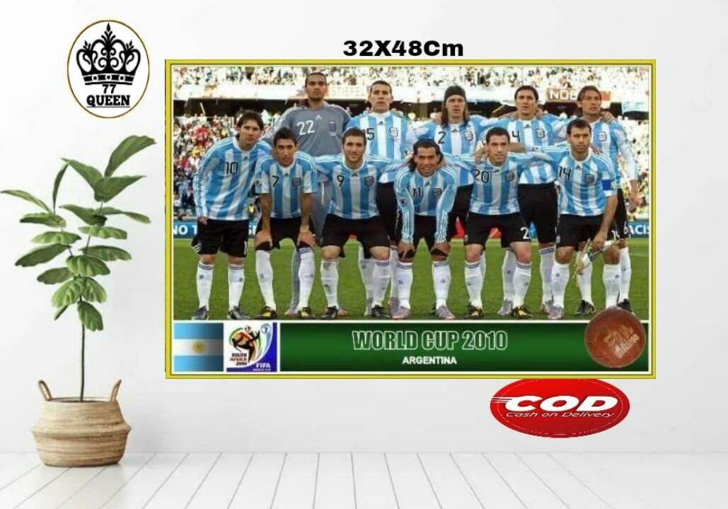 POSTER TEMA TIMNAS ARGENTINA/POSTER TIMNAS ARGENTINA/POSTER DINDING ...