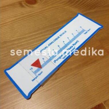 VAS / VISUAL ANALOGUE SCALE / PENGUKUR SKALA NYERI | Lazada Indonesia