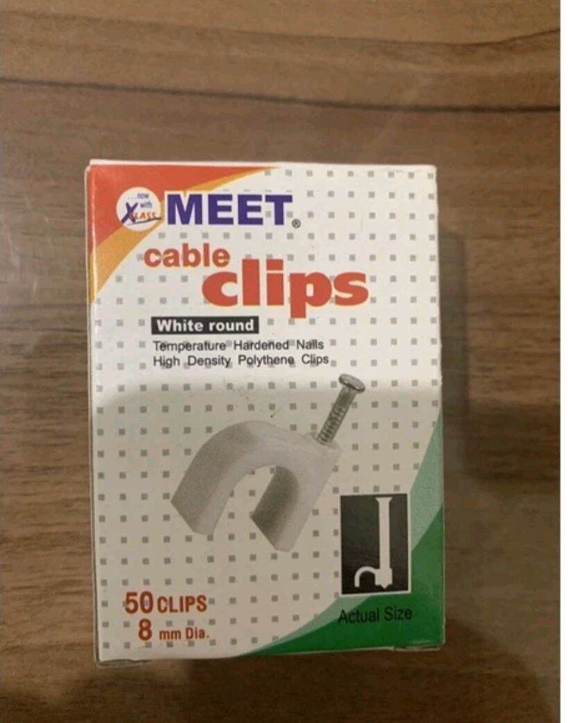 Klem Jepit Kabel MEET / Cable Clips MEET | Lazada Indonesia