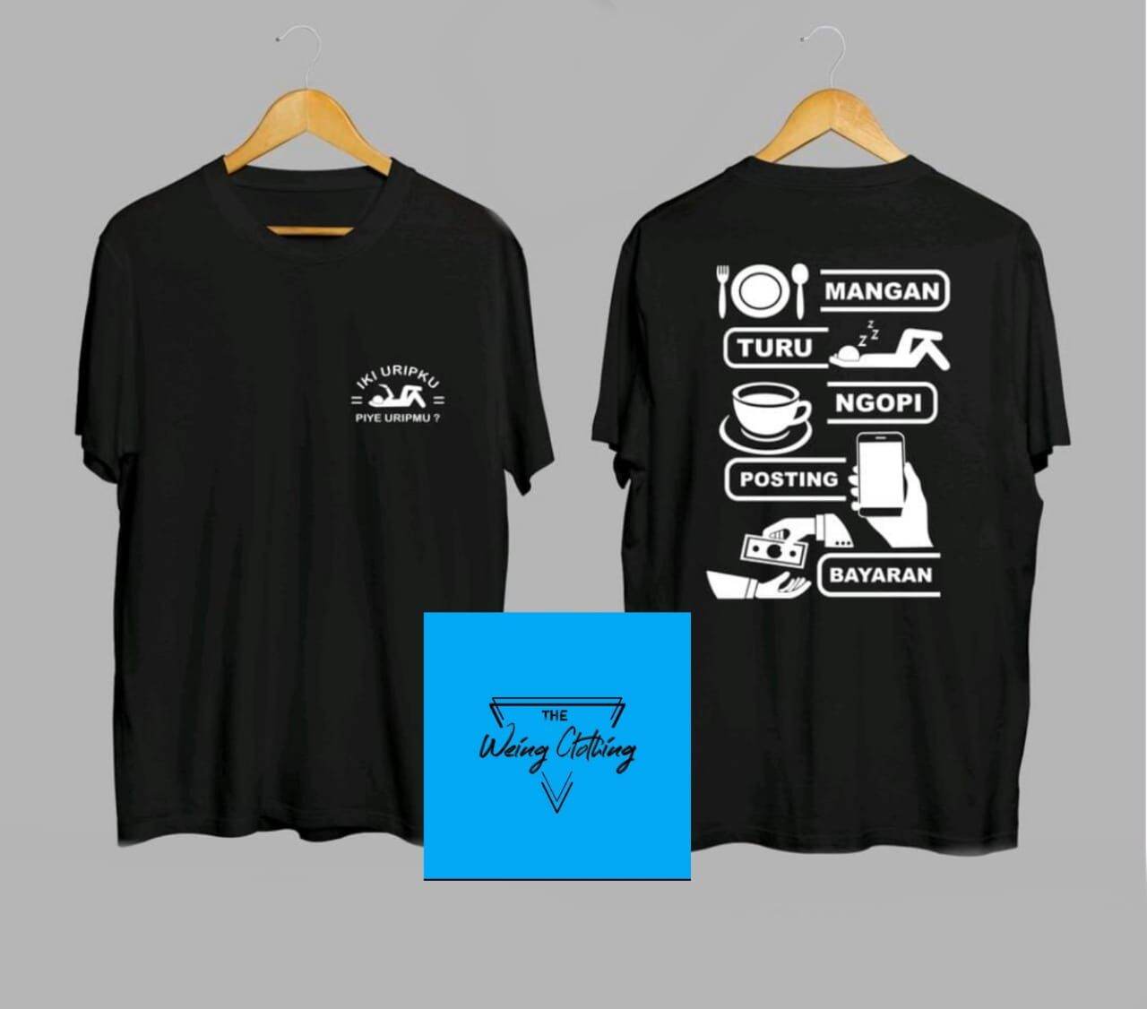 KAOS VIRAL MANGAN TURU NGOPI POSTING BAYARAN | Lazada Indonesia KAOS VIRAL MANGAN TURU NGOPI POSTING BAYARAN | Lazada Indonesia