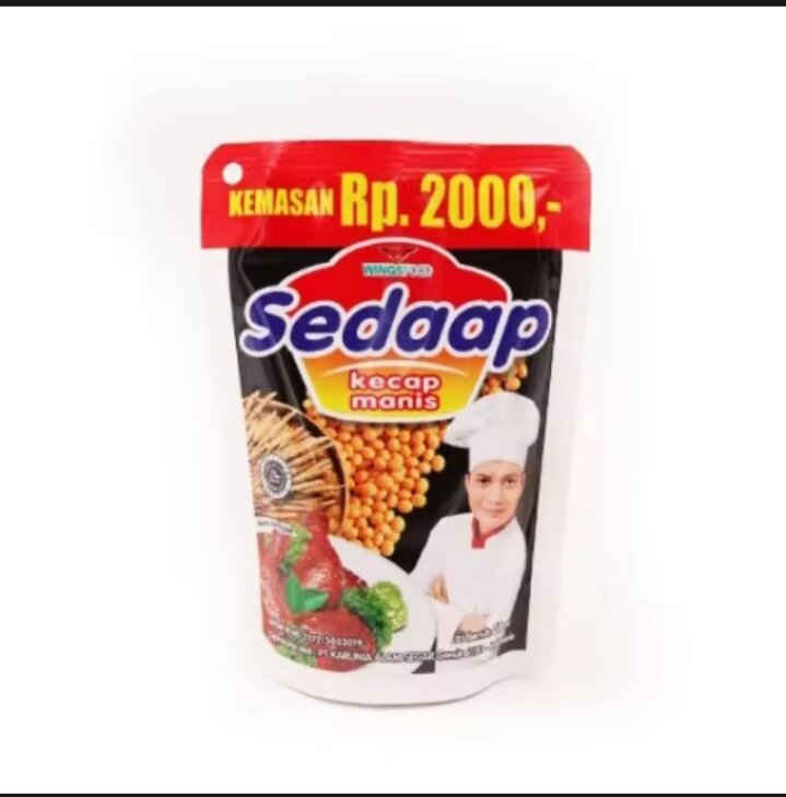 kecap sedap kemasan 2000 / kecap manis sedaap sedap isi 63ml -Kecap ...