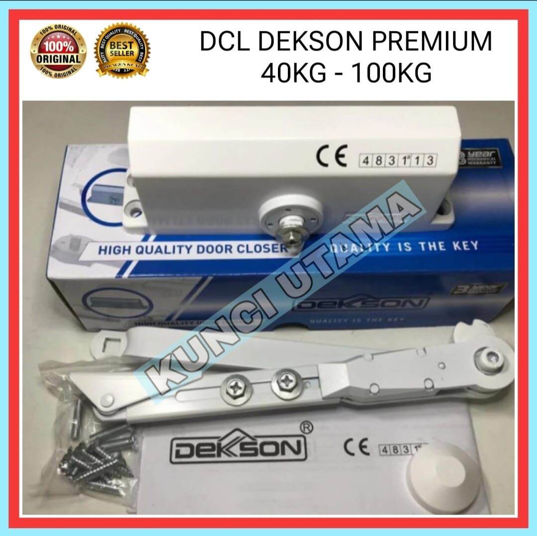 door closer dekson premium DC 300 penutup pintu hidrolik 40kg - 120kg ...