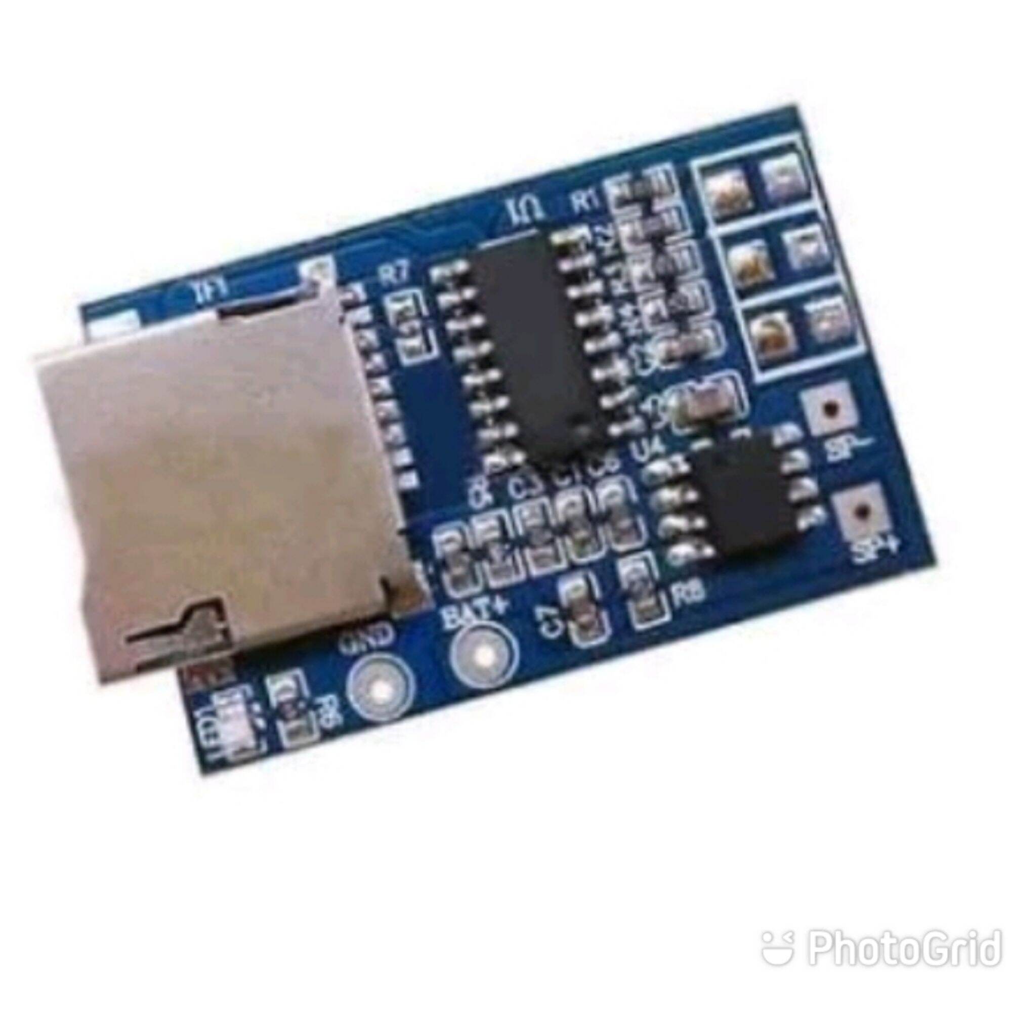 GPD2846A TF Card MP3 Decoder Board 2W Amplifier module untuk rakitan ...