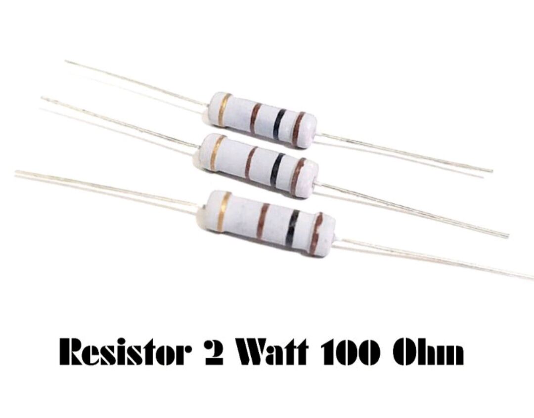 10 BUAH RESISTOR 100 OHM 100OHM 2W 2 WATT 5% | Lazada Indonesia
