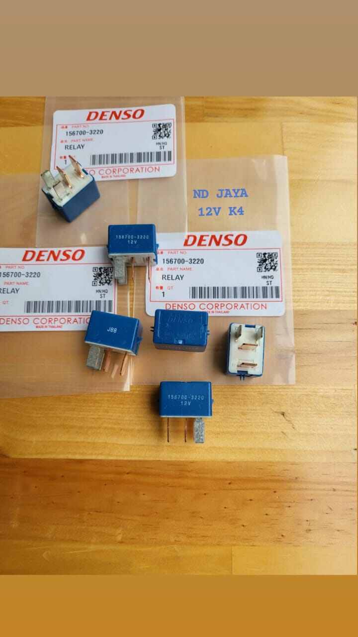 Relay AC Biru 12V Kaki 4 Denso Toyota Daihatsu Mitsubishi | Lazada ...