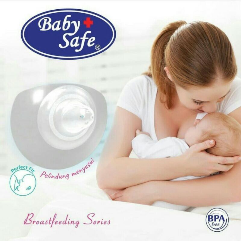 Baby Safe Nipple Shield BPM04 Pelindung Puting Menyambung Puting ...
