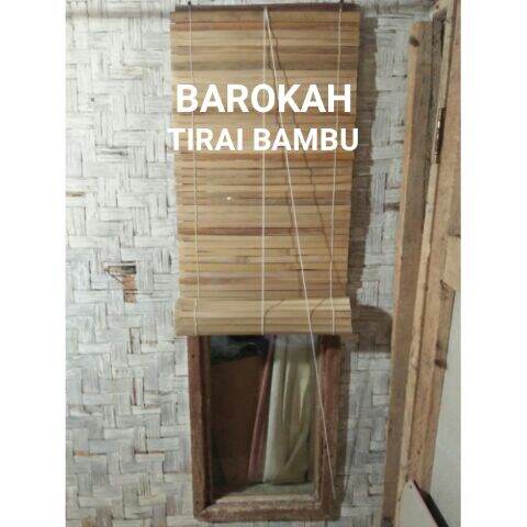 tirai bambu gulung untuk jendela / kerei bambu jendela mininalis ...
