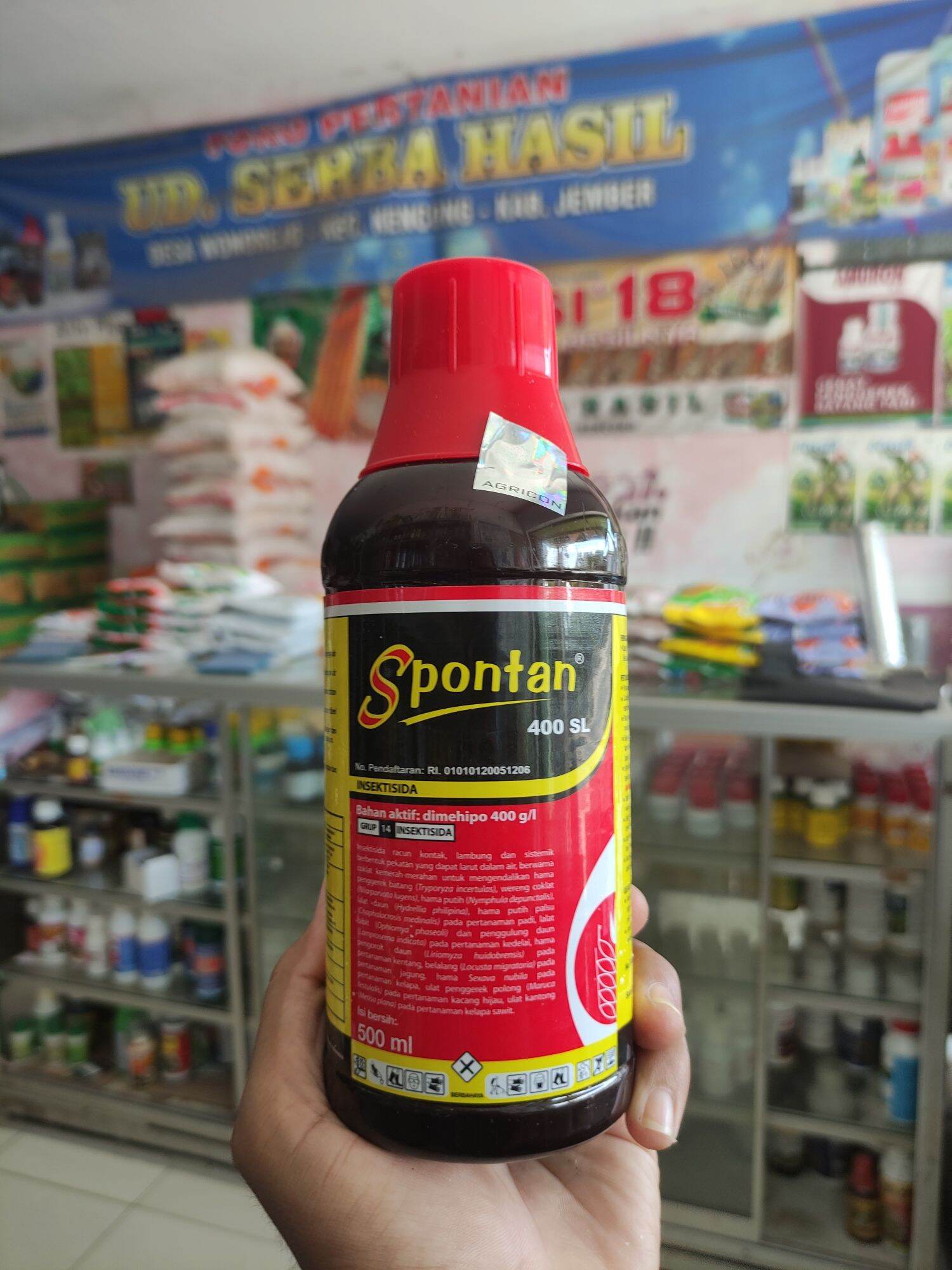 insektisida sistemik SPONTAN 400SL, 500ml | Lazada Indonesia insektisida sistemik SPONTAN 400SL, 500ml | Lazada Indonesia